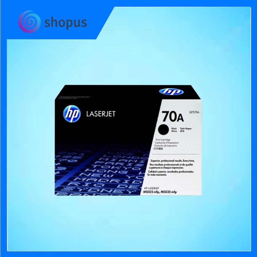 HP 70A Black LaserJet Toner Cartridge (Q7570A) | Shopee Malaysia