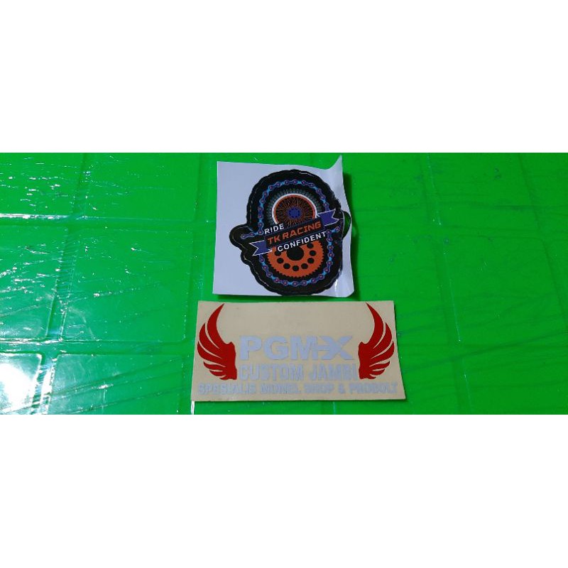 Sticker TK Racing Ride Confidence Gear Original | Shopee Malaysia