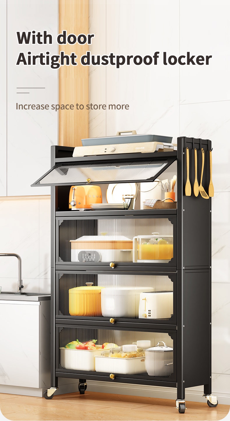 Rak Kabinet Dapur Kitchen Cabinet Rack Microwave Oven Cabinet Kitchen ...