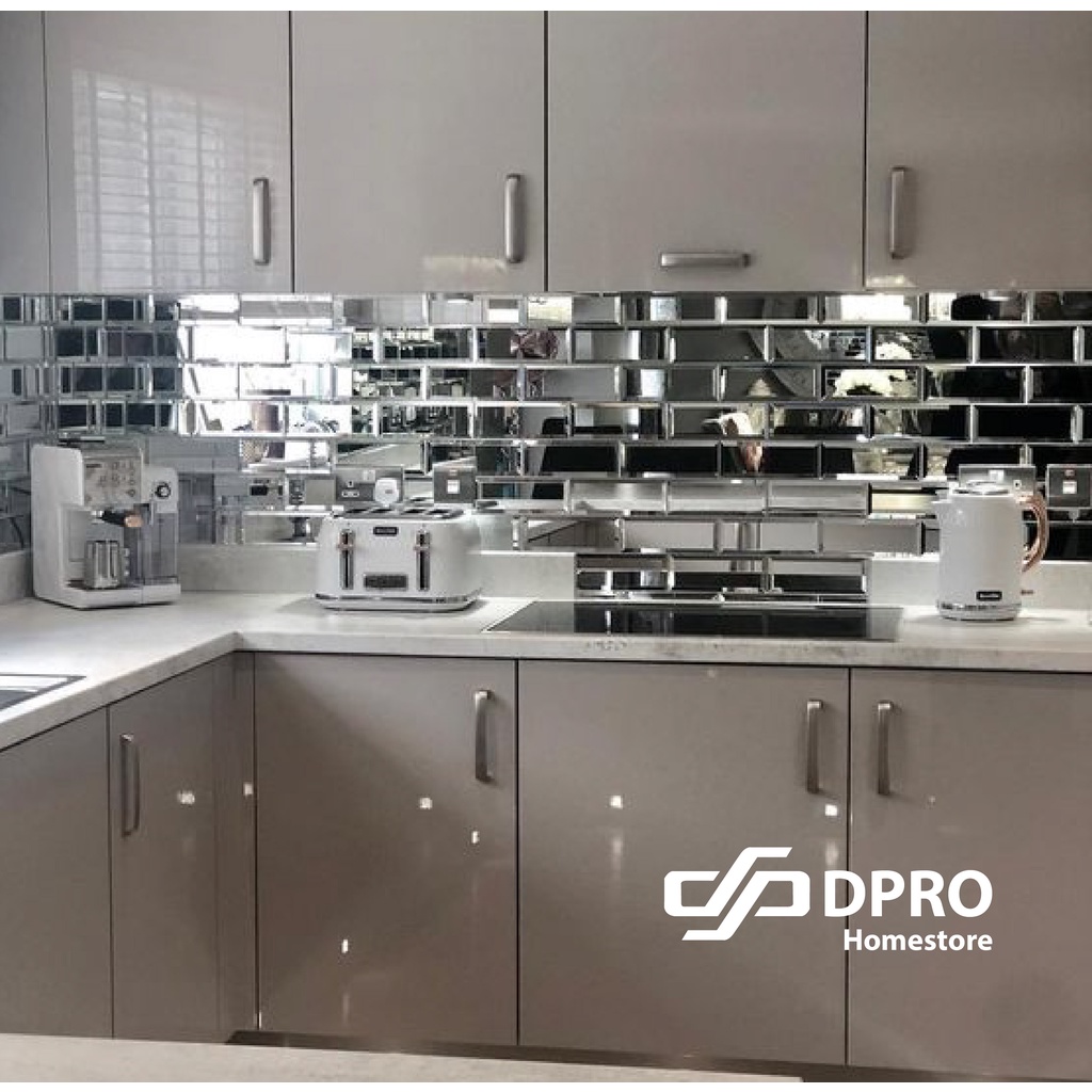 DPRO Brick Mirror Diamond Mirror Bevel Mirror Tiles Deco Wall Mirror ...