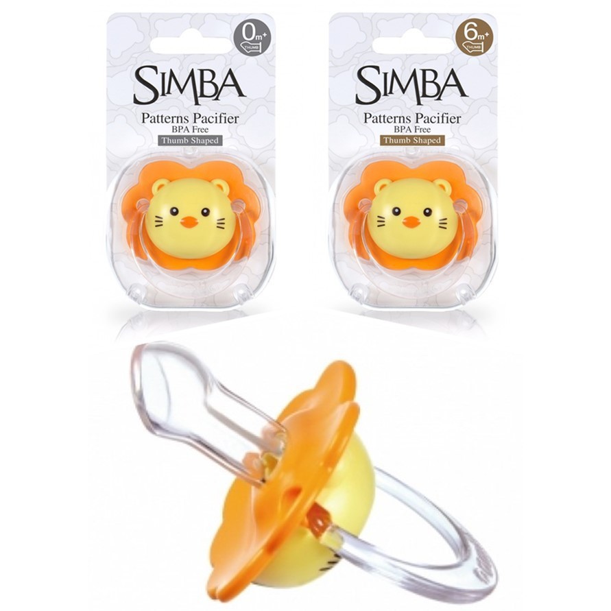 Simba Patterns Pacifier 0m+ / 6m+ | Shopee Malaysia