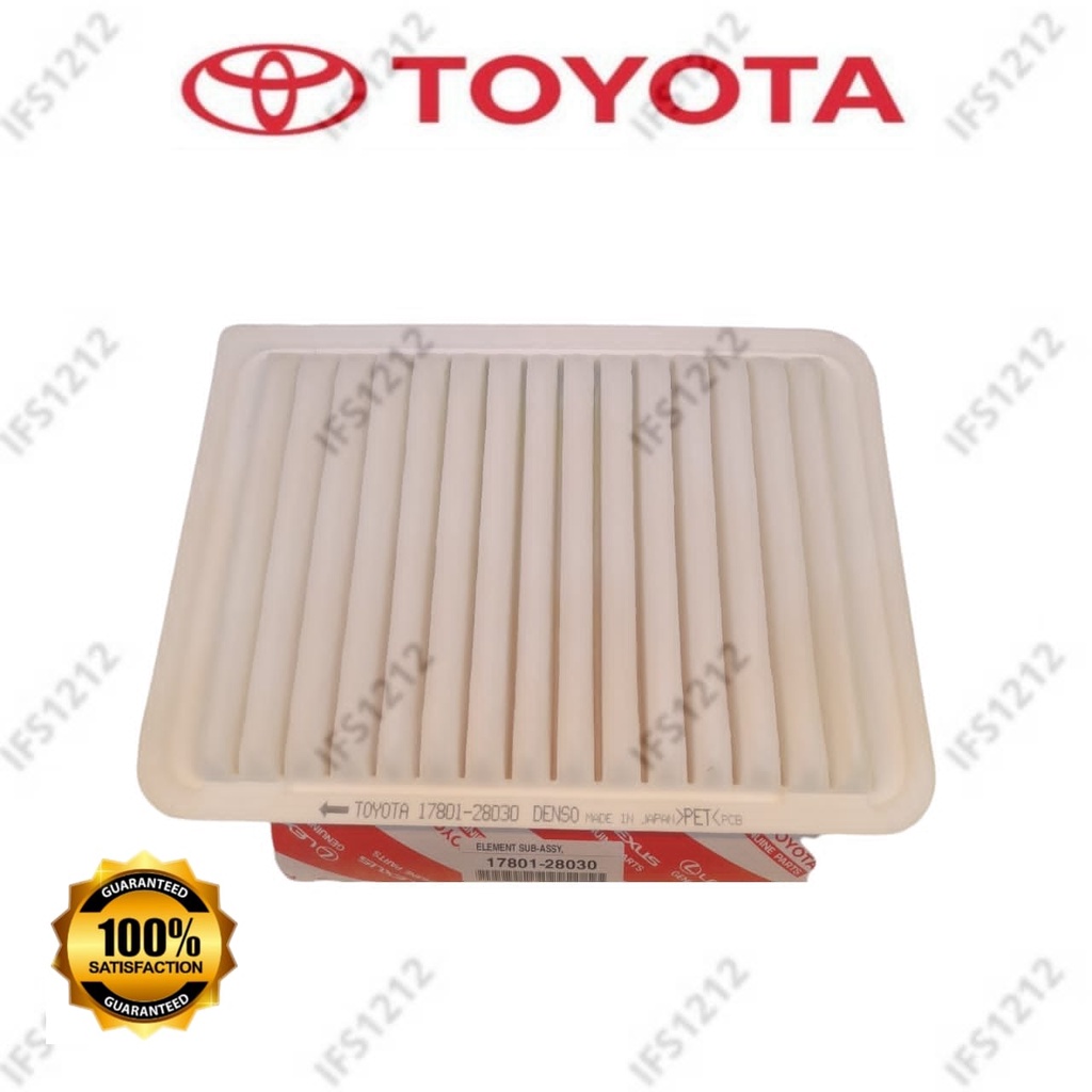 🇲🇾READY STOCK🔥 17801-28030 Toyota Camry ACV 40 ACV50 ASV50 2.0 2.4 2006 2017 Air Filter | Shopee ...