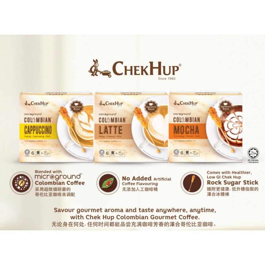 Chek Hup Microground Colombian Coffee (28g x 6s) | Shopee Malaysia