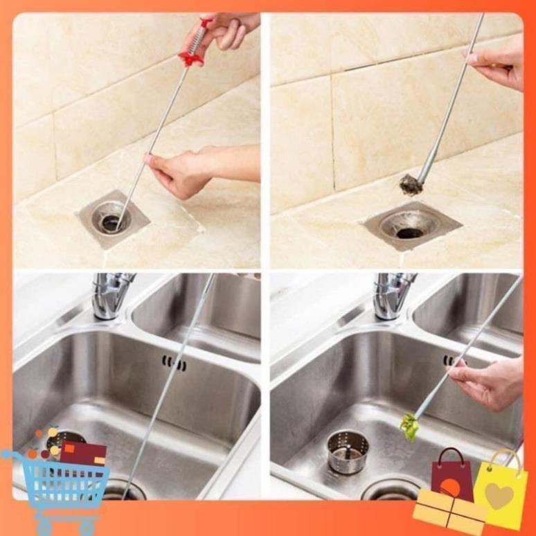 Drain and toilet unclogging tool (2 IN 1) | Shopee Malaysia
