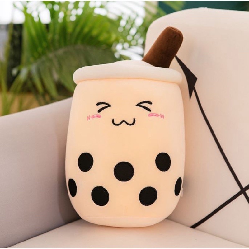 24cm/50cm Bubble Tea Plush Anak Patung Boba Doll Murah Boba Plushie ...