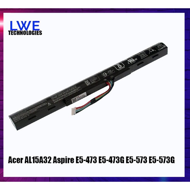 Acer AL15A32 Aspire E5-473 E5-473G E5-573 E5-573G E5-474 E5-574G E5-522 ...
