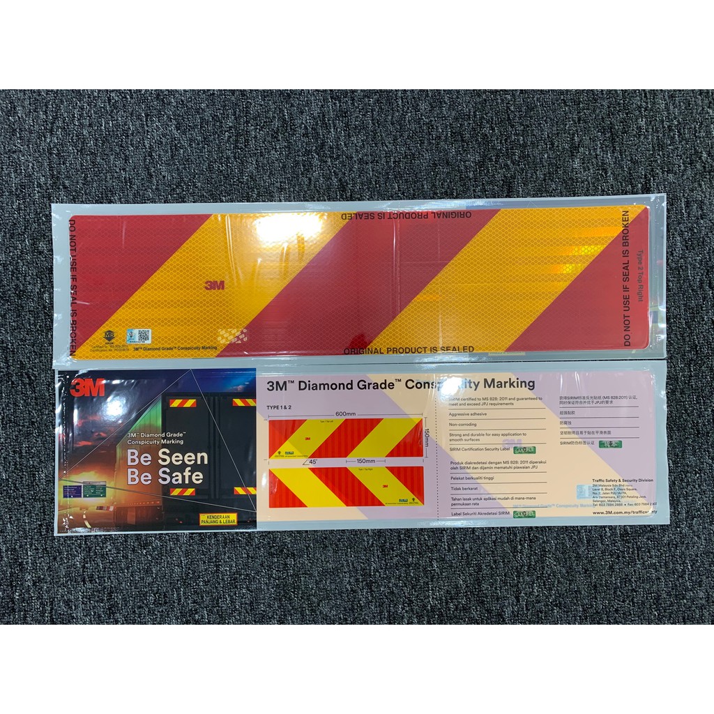 3M ''Diamond Grade'' Conspicuity Marking 100% JPJ PASS | Shopee Malaysia