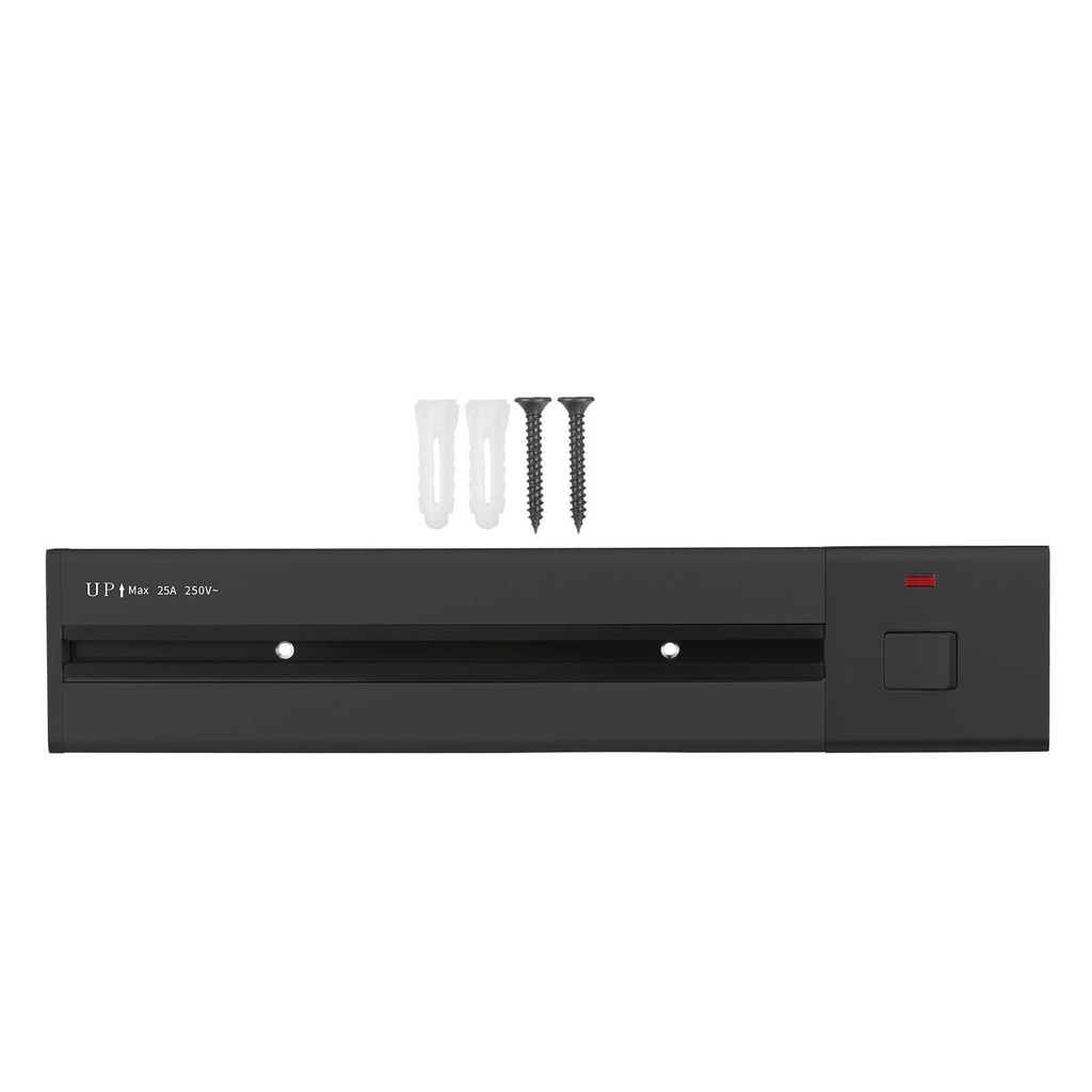 Removable Electrical Outlet Track System Surface Mounted Power Track ...
