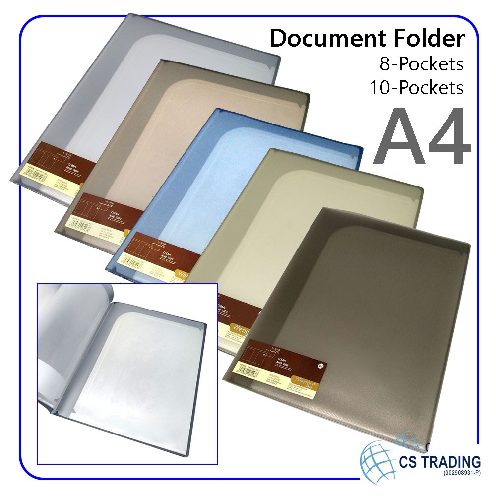 Wengu A4 6 / 8 / 10-Pocket / 6 / 8 / 10-Enter / Layers Expanding File ...