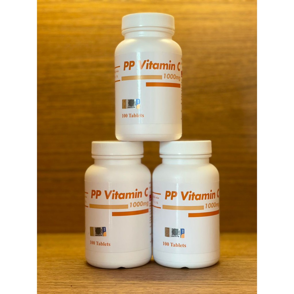 PP VITAMIN C 1000MG 100 TABLETS EXP 01/2027 | Shopee Malaysia