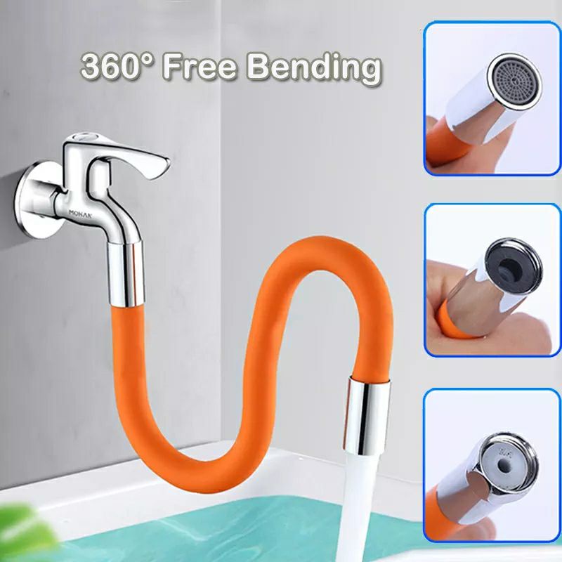 Universal Interface Faucet extender 360 Degree Water Tap Extension ...