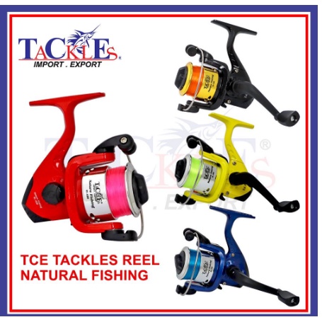 TCE Tackles Nature Fishing RL-100 With Line Reel Mesin Pancing Udang ...