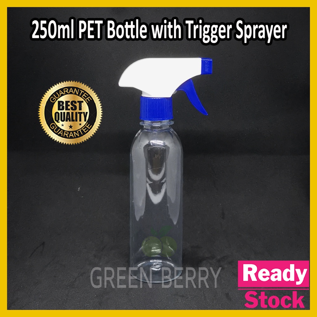 250ml 500ml 1000ml 1 liter Bottle with Trigger Sprayer Head | Plastik ...