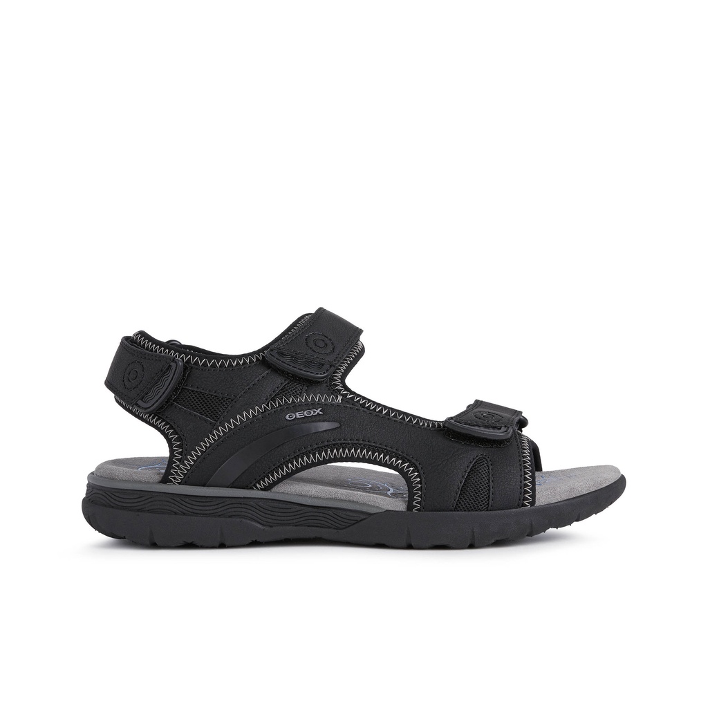 Geox Men Shoes Sandal U Spherica Ec5 Black | Shopee Malaysia
