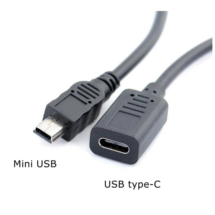 Type C Female Usb31 To 5pin Mini Usb Male Cable Shopee Malaysia 3991