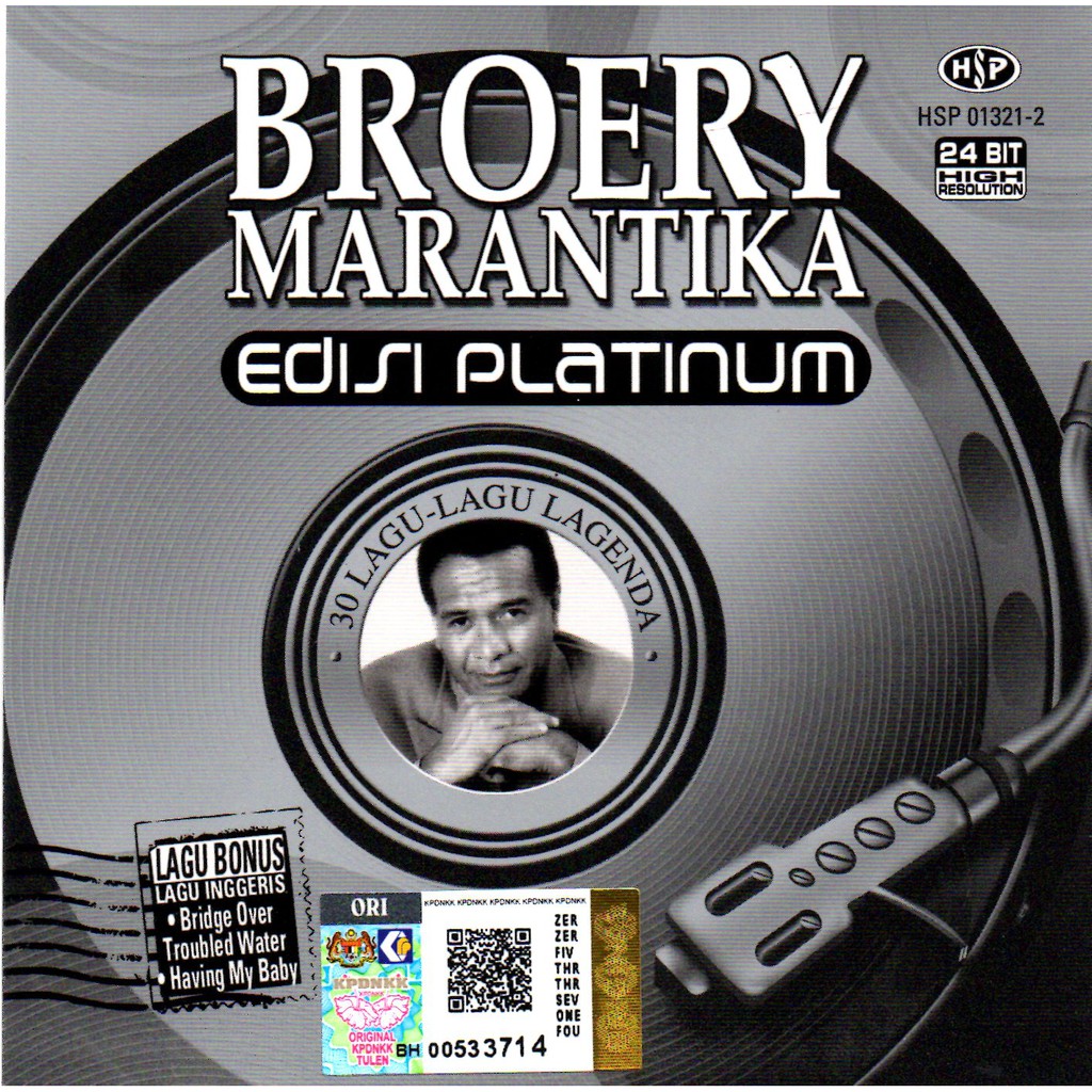 (CD) BROERY MARANTIKA - EDISI PLATINUM (2CD) | Shopee Malaysia