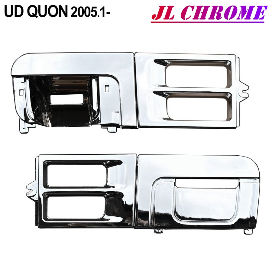 NISSAN CD4 INNER/OUTER BUMPER GARNISH CHROME FULL SET 4 COVER | Shopee ...