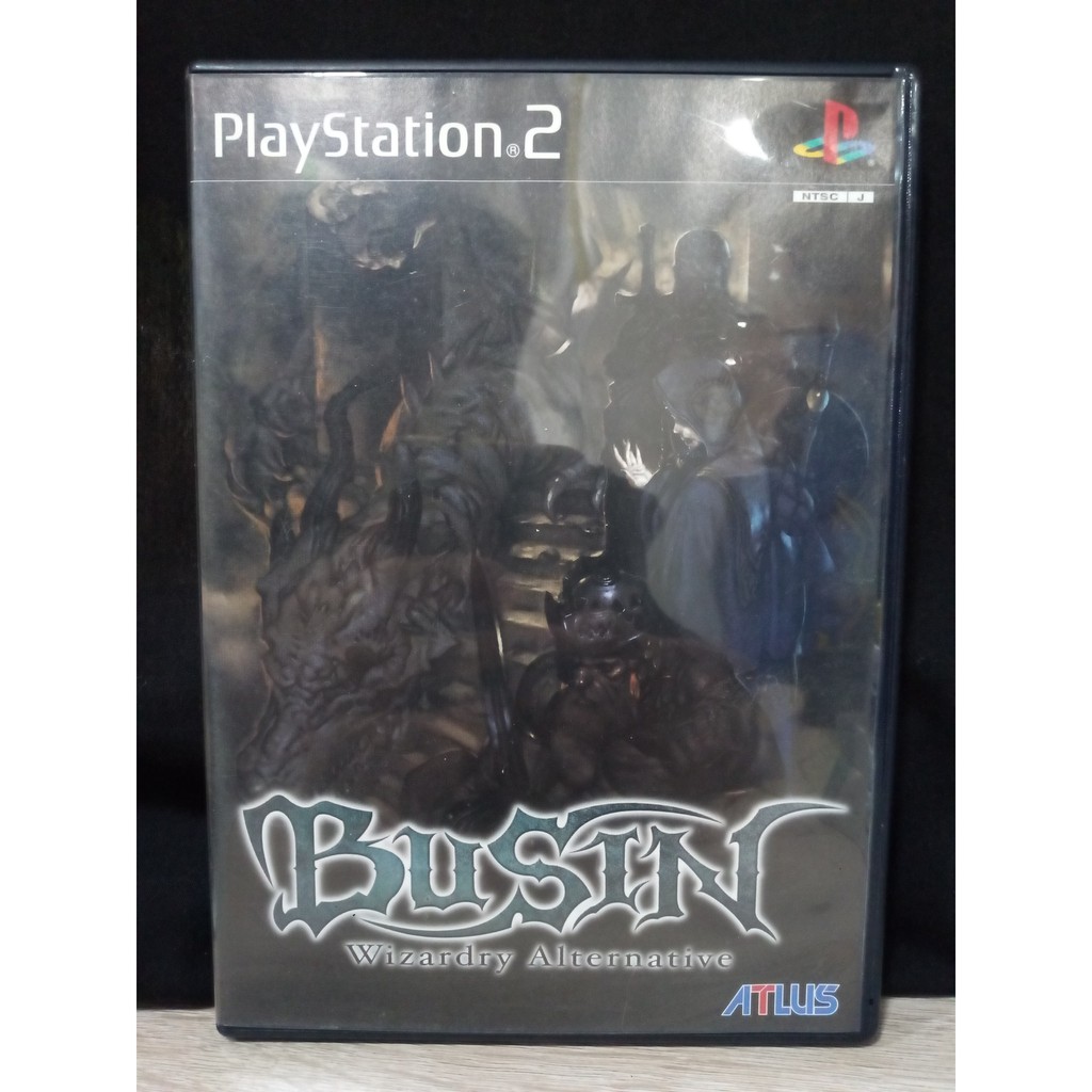 Original Disc [PS2] Busin ~ Wizardry Alternative~ (Japan) (SLPM-62098 ...