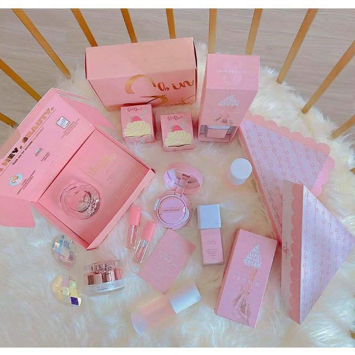 SKIN DESSERT SUNSCREEN CUSHION ,MOISTURIZER TREATMENT, BY DOLLY,SKIN ...