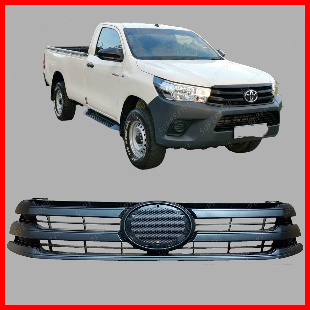 TOYOTA HILUX REVO GUN125 *2 DOOR* (2016 - 2018) FRONT GRILLE / SARONG GRILL DEPAN | Shopee Malaysia