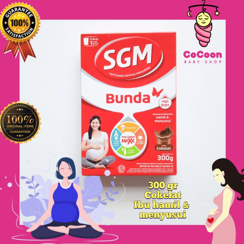 SGM Bunda 300g Chocolate Powdered Formula Milk for Pregnant and ...