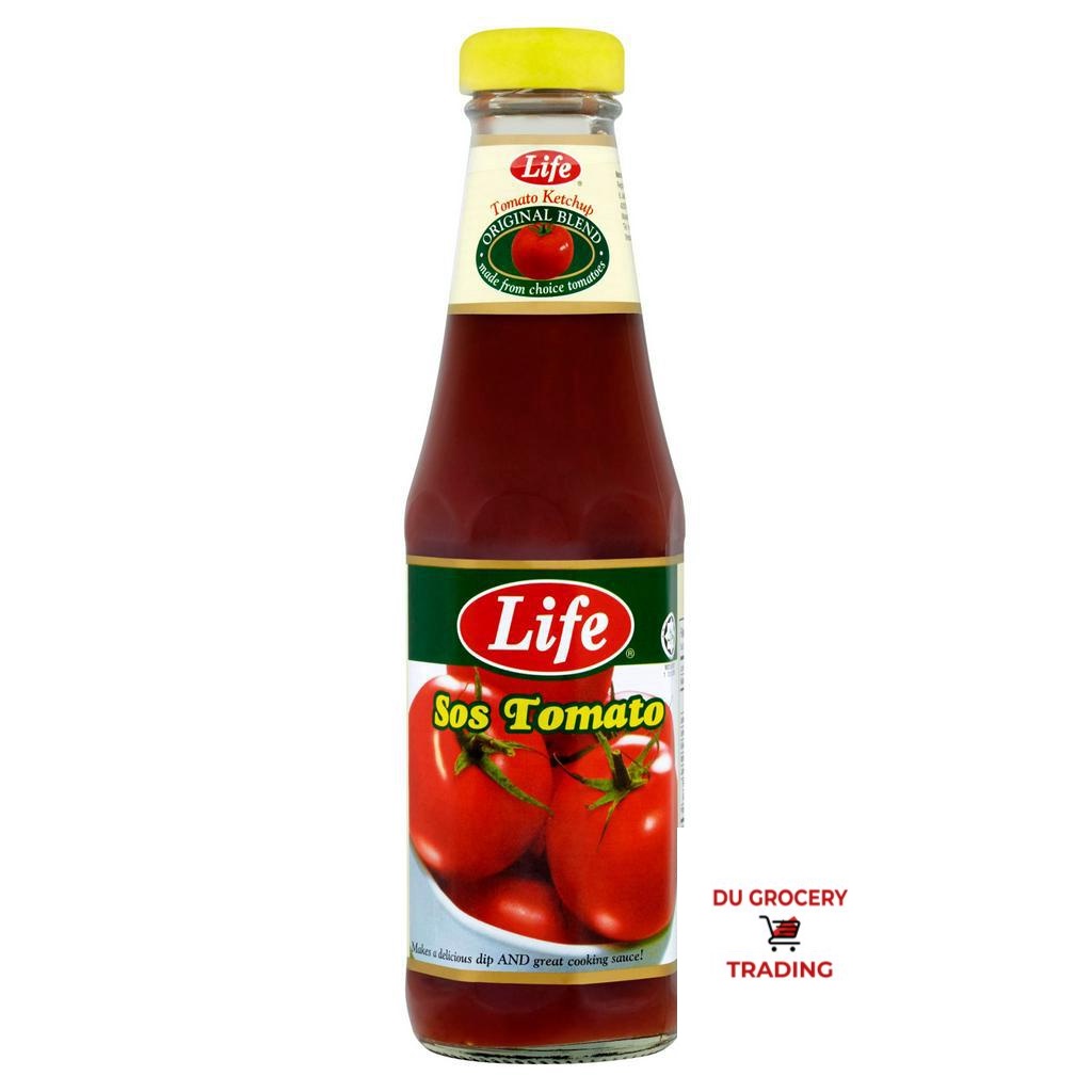 Life Tomato Sauce 330g - Sos Tomato / KFC PIZZAHUT MCDONALDS | Shopee ...