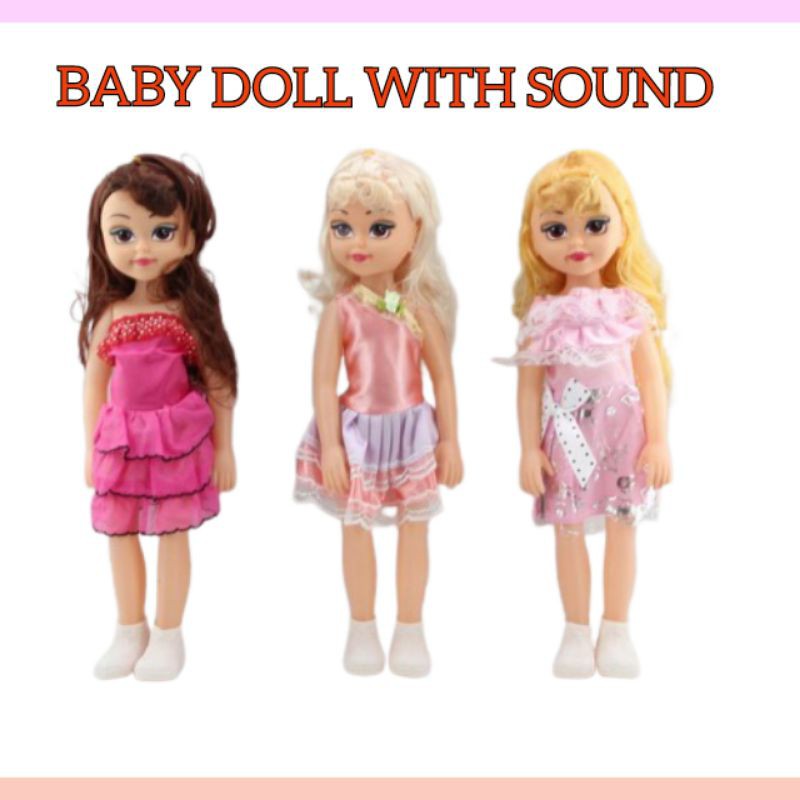 🔥𝐑𝐄𝐀𝐃𝐘 𝐒𝐓𝐎𝐂𝐊🔥 BABY DOLL WITH MUSIC/SOUND/ Anak Patung music | Shopee ...