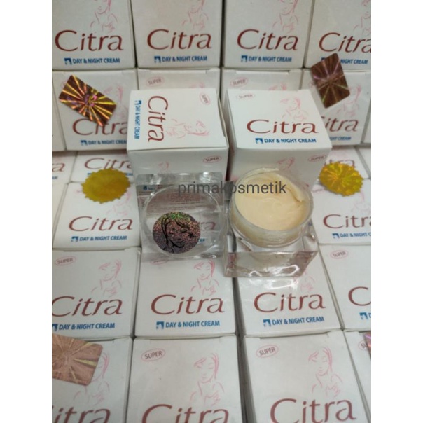 Cream CITRA SUPER - CREAM Whitening CREAM Day Night Face CREAM | Shopee ...