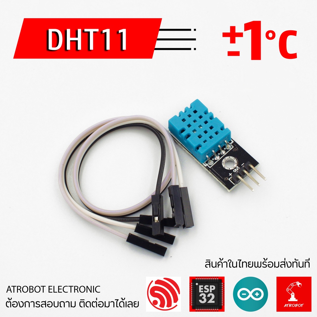 DHT11 Humidity Temperature Sensor And Module | Shopee Malaysia