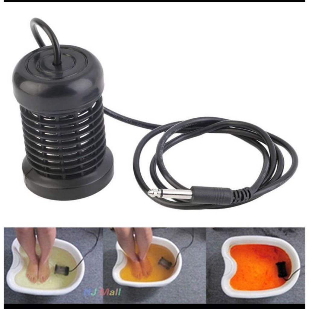 Detox Foot Bath Arrays Round Stainless Steel Array Aqua Spa Ionic ...