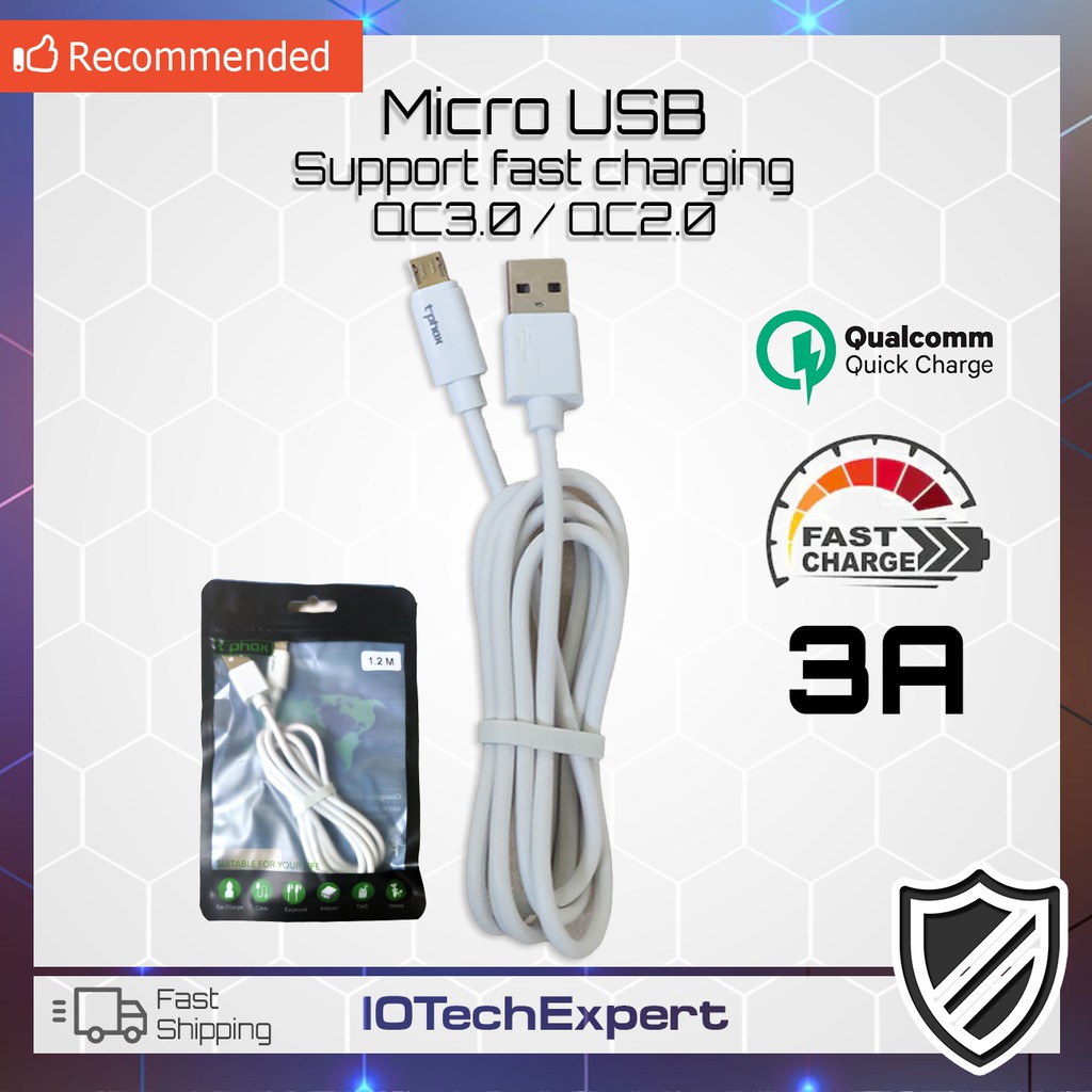 USB | fast charging | high speed data sync | data transfer | iphone ...