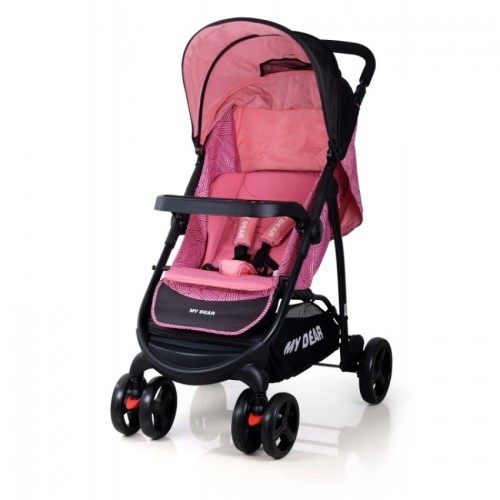 My Dear Baby Stroller 18119 Pink (Newborn - 20kg) | Shopee Malaysia