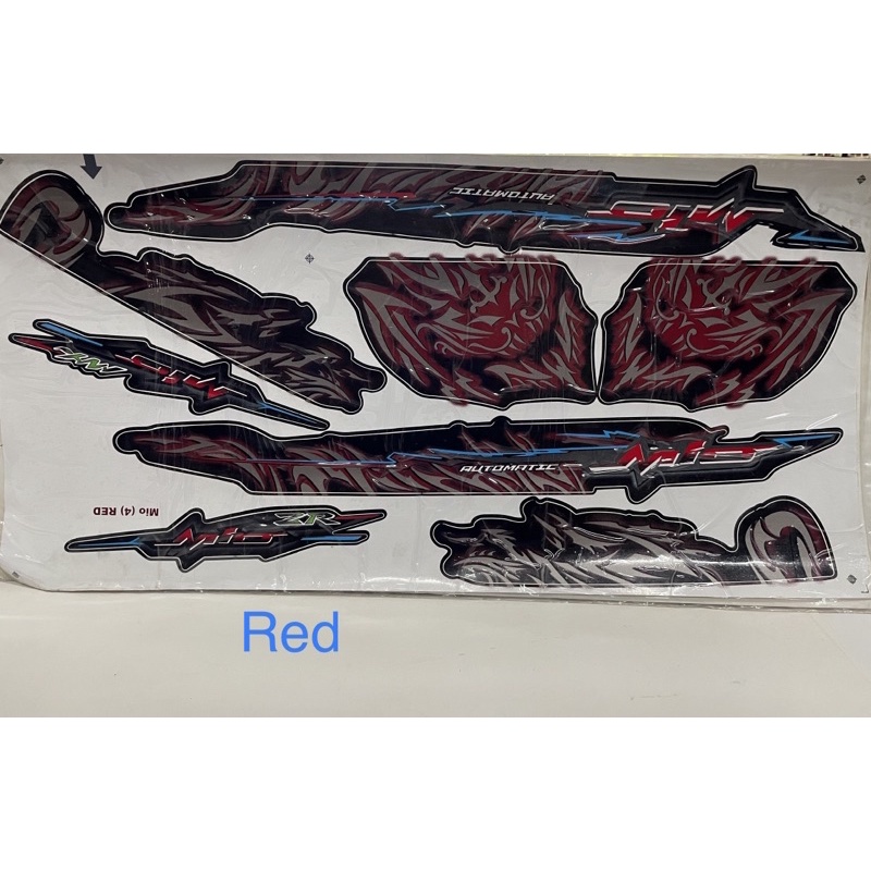 Yamaha EGO MIO ( 4 ) THAILAND Body Sticker | Shopee Malaysia