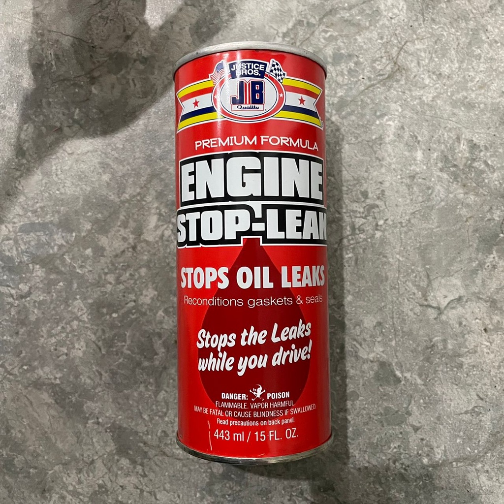 JB JUSTICE BROTHER ENGINE STOP-LEAK TREATMENT 443ML | Shopee Malaysia
