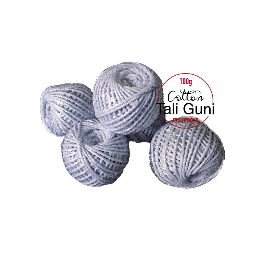 🧶Ready Stock🧶 Tali Guni Jut Hemp Rope Cotton crochet Knitting Kait ...