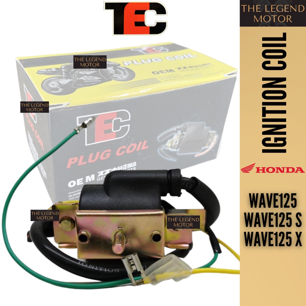 HONDA WAVE125S WAVE125X WAVE125 WAVE 125 S X ULTIMO PLUG COIL START ...