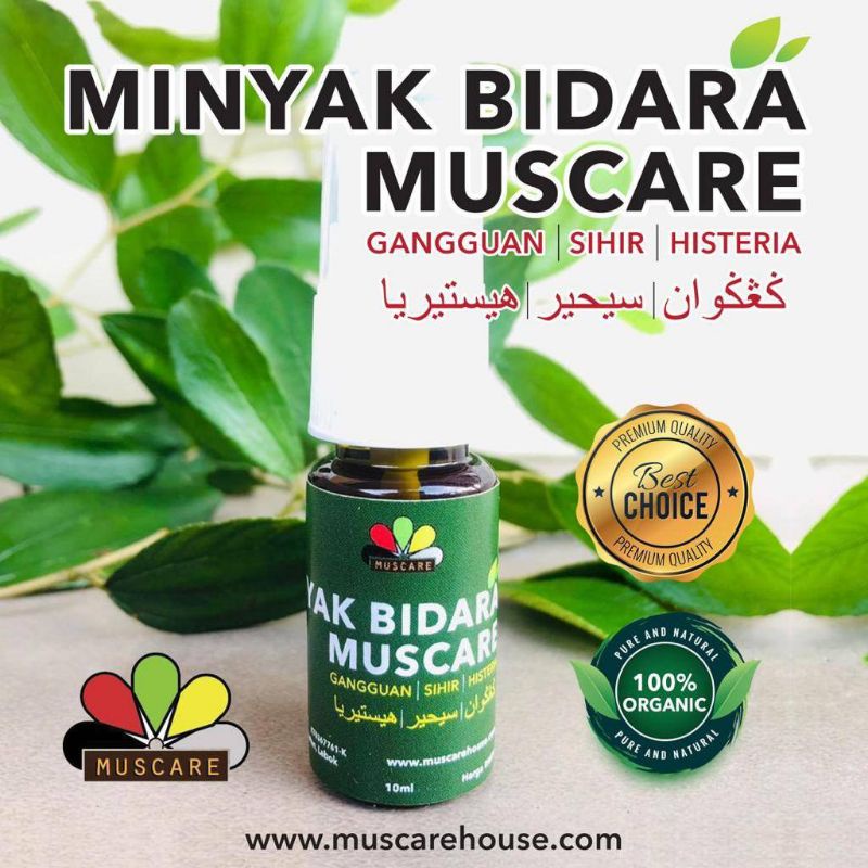 Minyak Bidara Muscare-Histeria,Sihir,Kerasukan,Gangguan Makhluk Halus ...