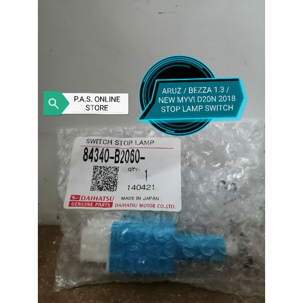 ORIGINAL PERODUA ARUZ / BEZZA 1.3 / MYVI D20N 2018 Brake Switch / Stop ...