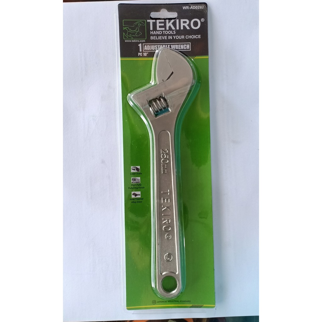 Tekiro WRENCH 10 Inch KUNCI ENGLISH TEKIRO 10 IN KUNCI ENGLISH TEKIRO ...