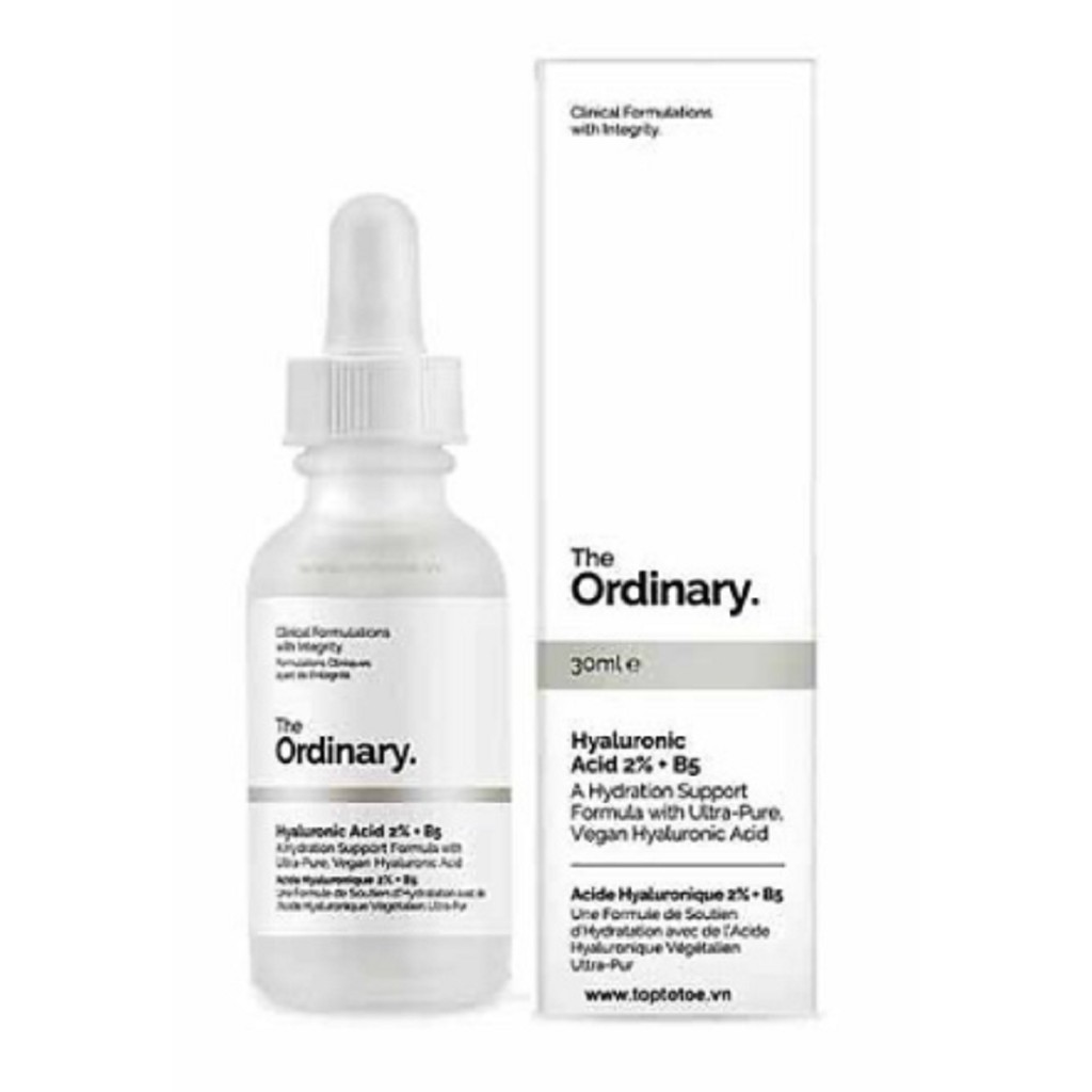 The Ordinary Hyaluronic Acid 2 B5 Moisturizing Serum 30ml Shopee