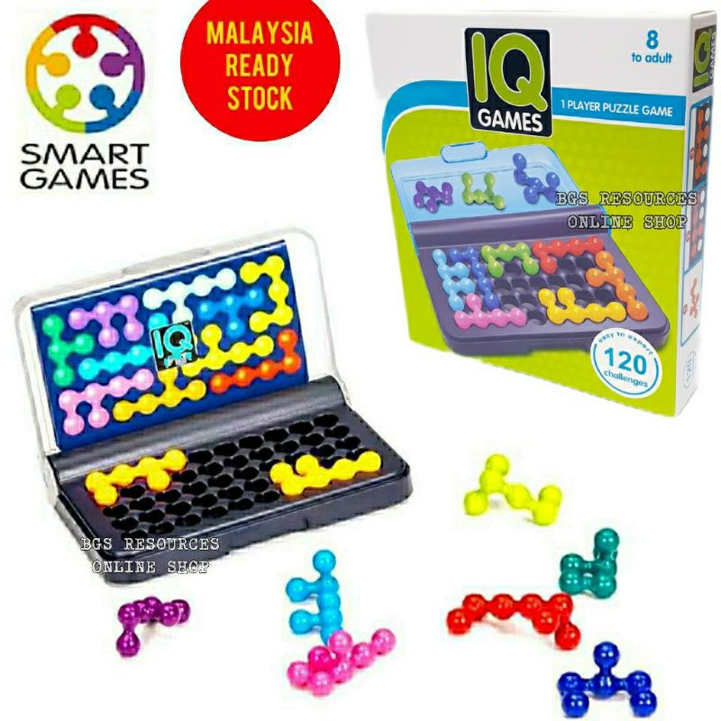 SMART GAMES IQ FIT GAMES IQ GAMES IQ XOXO MAGIC TOY PUZZLE GAMES FUN ...