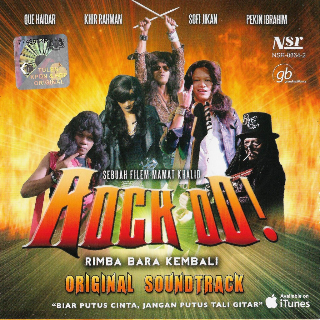 CD-R Various Artists - Rock Oo! (2013) (Rimba Bara, May, Bloodshed ...