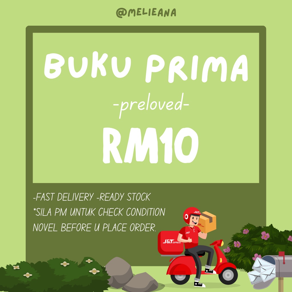 NOVEL PRELOVED MURAH (BUKU PRIMA) | Shopee Malaysia