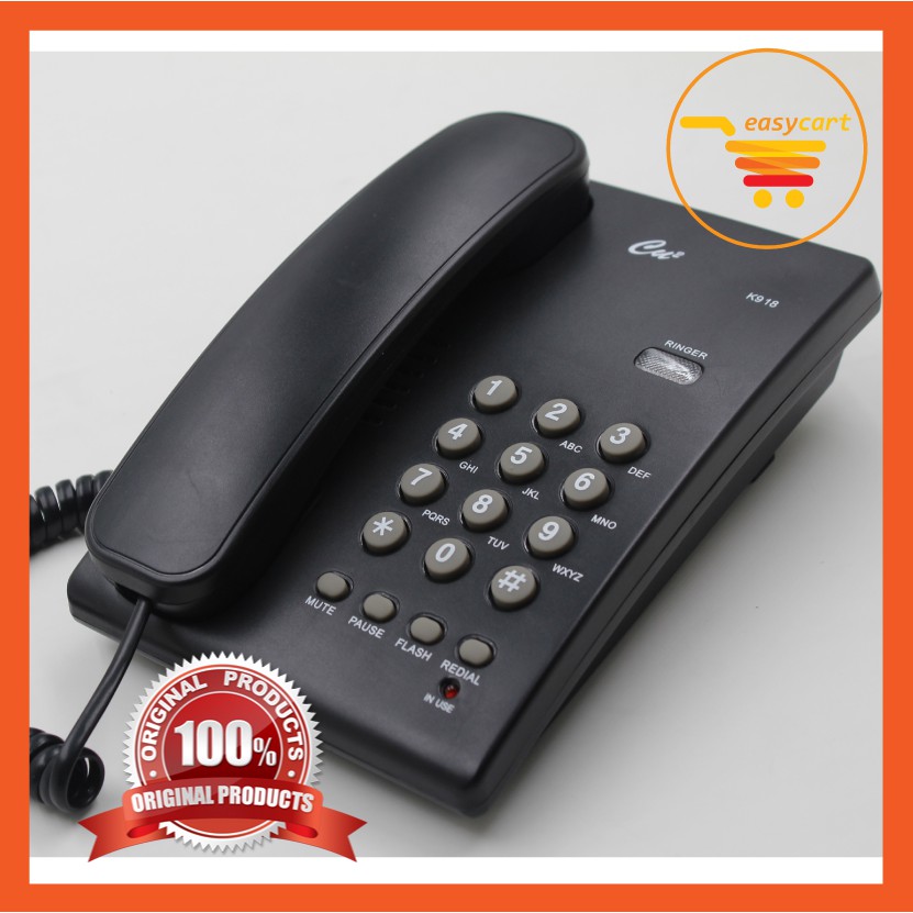CU2 K918 Single Line Phone Desktop Phone Office Phone | Shopee Malaysia