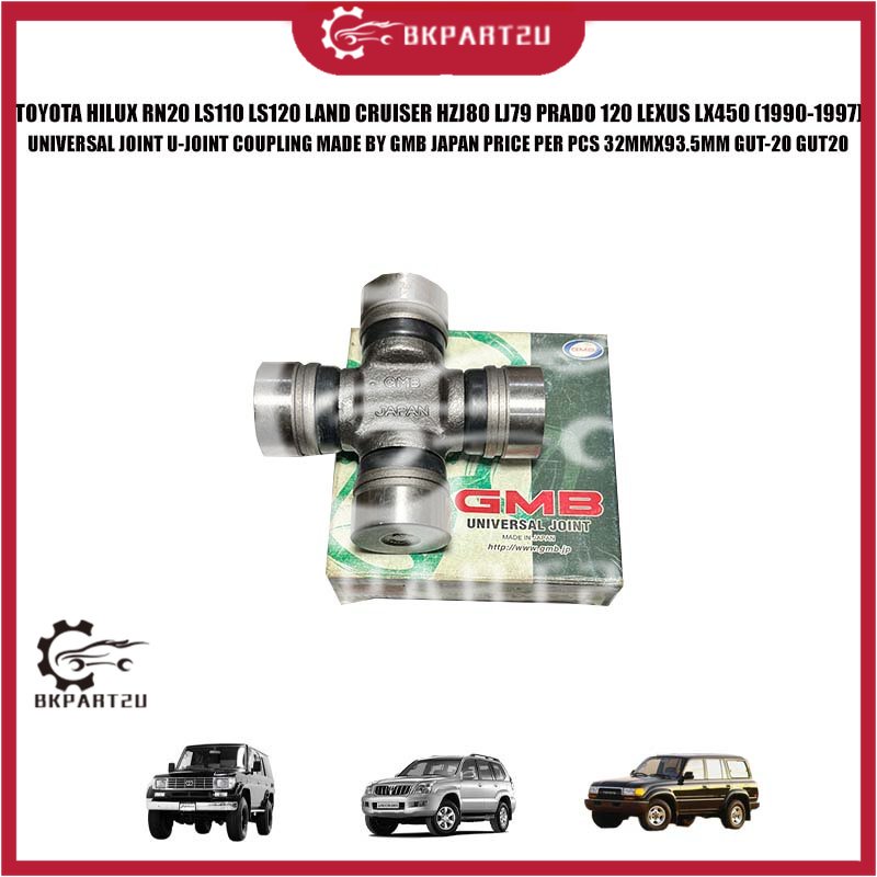 TOYOTA HILUX RN20 LS110 LS120 LAND CRUISER HZJ80 LJ79 PRADO 120 LEXUS ...