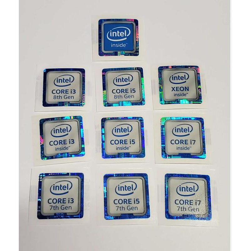 [Super Exquisite Metal Sticker] Intel Intel CPU6789 Generation ...