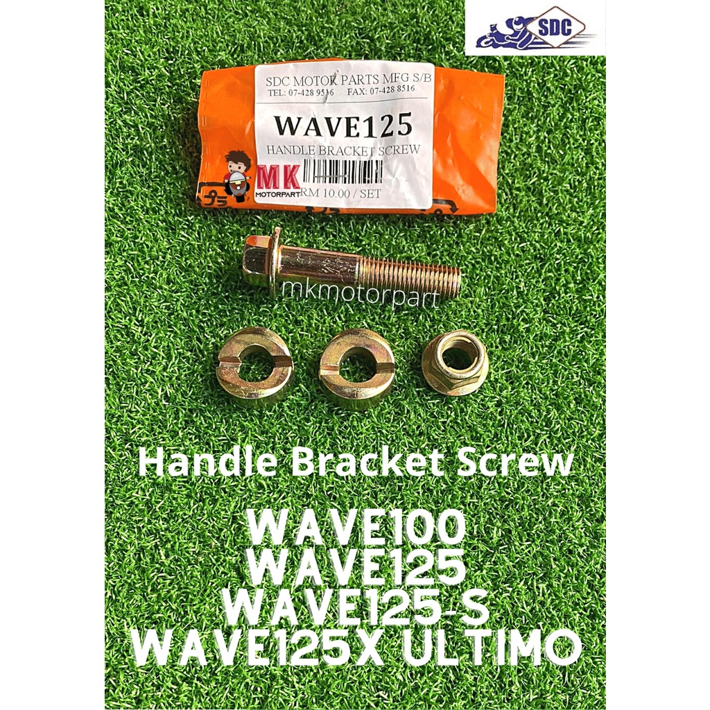 (SDC) SCREW Handle Bracket Honda WAVE125 / Wave125s / Wave X Ultimo ...