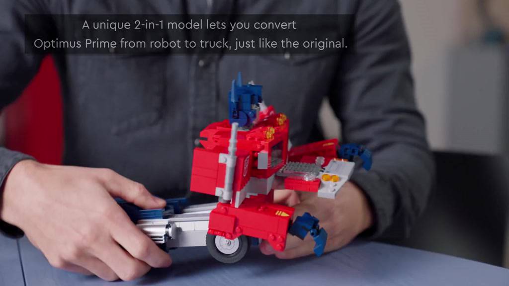 LEGO® Icons Optimus Prime Building Kit (1508 Pcs) 10302 | Shopee Malaysia