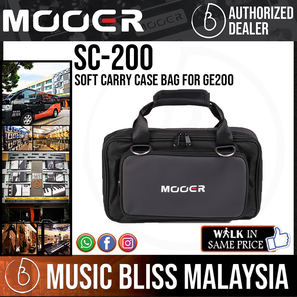 Mooer SC200 Soft Carry Case Bag for GE200 (SC-200 / GE-200) | Shopee ...