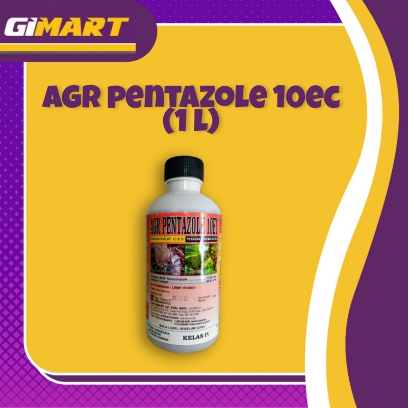 AGR PENTAZOLE 10EC/ PENYAKIT POKOK GETAH 1L | Shopee Malaysia